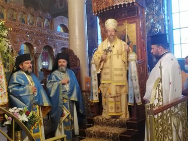 Σάρτη Χαλκιδικής: Πανηγυρικός Αρχιερατικός Εσπερινός και Λιτάνευση της ...