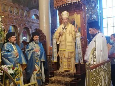 Σάρτη Χαλκιδικής: Πανηγυρικός Αρχιερατικός Εσπερινός και Λιτάνευση της ...