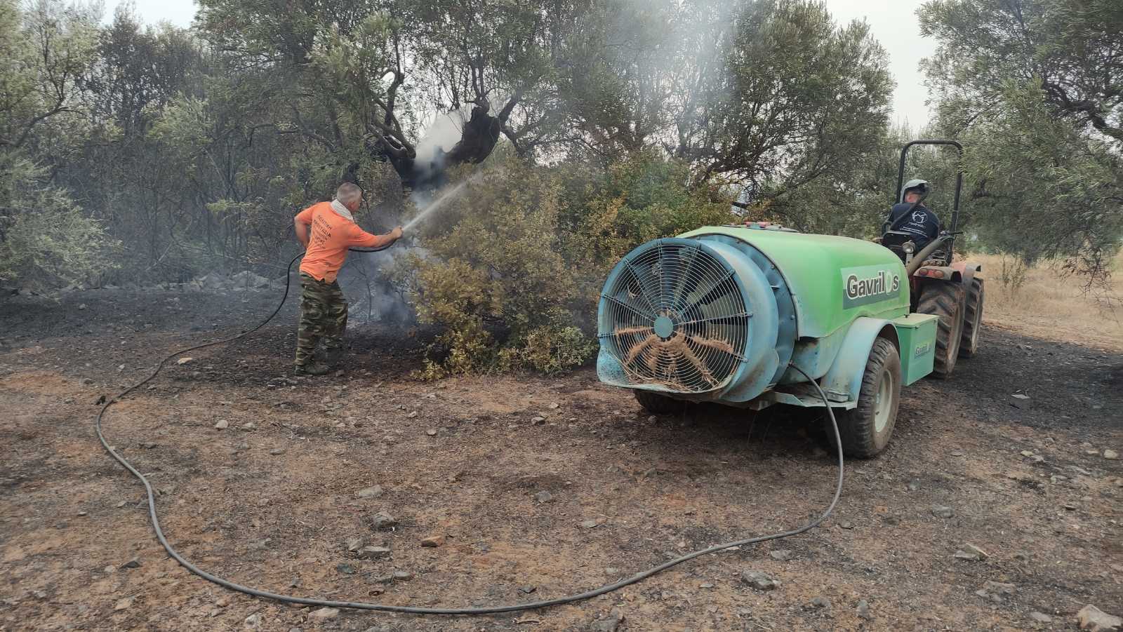 Συμμετοχή της ΛΕΦΕΔ Ν. Χαλκιδικής στην κατάσβεση της δασικής πυρκαγιάς ...